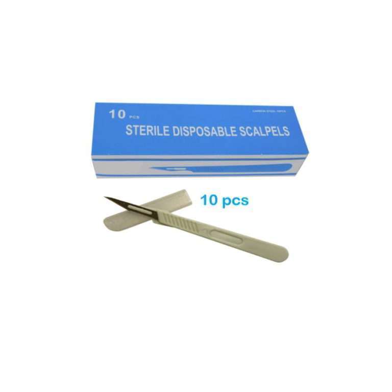 Sterile Disposable Scalpel Box of 10 - T & T Hydroponic Supplies
